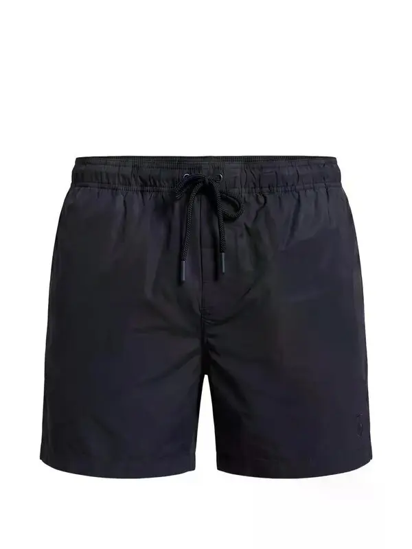 Peserico Drawstring-waist Swim Shorts - Blue