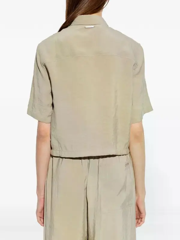 Maison Kitsuné Drawstring Hem Shirt - Neutrals