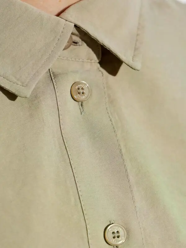 Maison Kitsuné Drawstring Hem Shirt - Neutrals