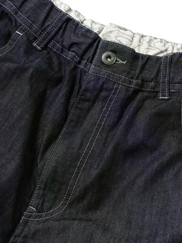 AND WANDER Contrast-stitch Trousers