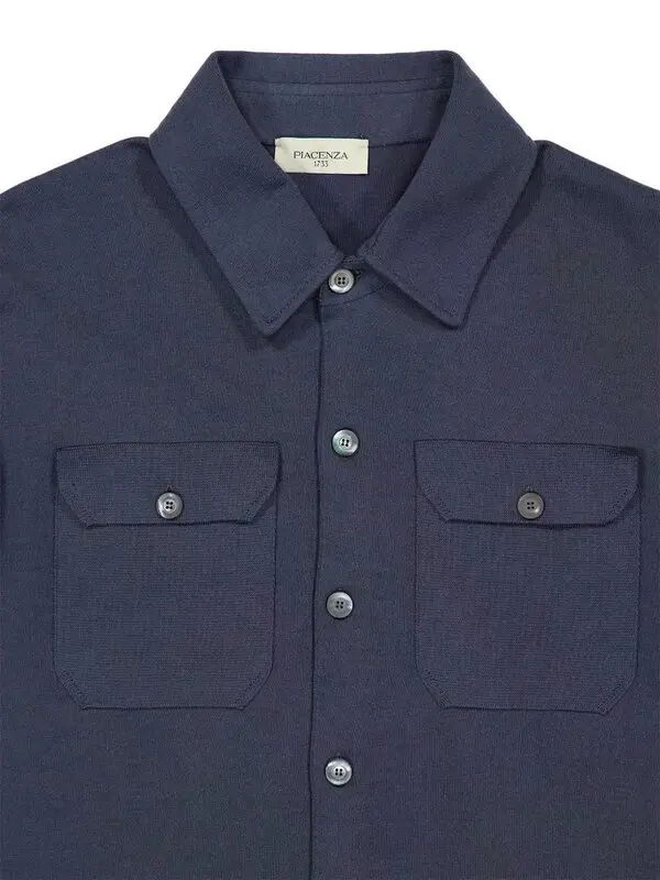 PIACENZA CASHMERE 1733 1733 Button-up Long-sleeve Shirt