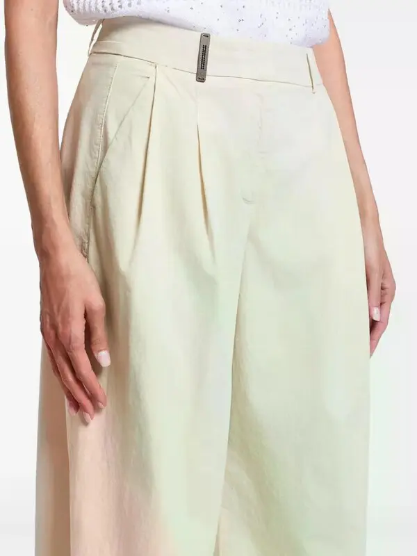 Peserico Pleated Wide-leg Trousers