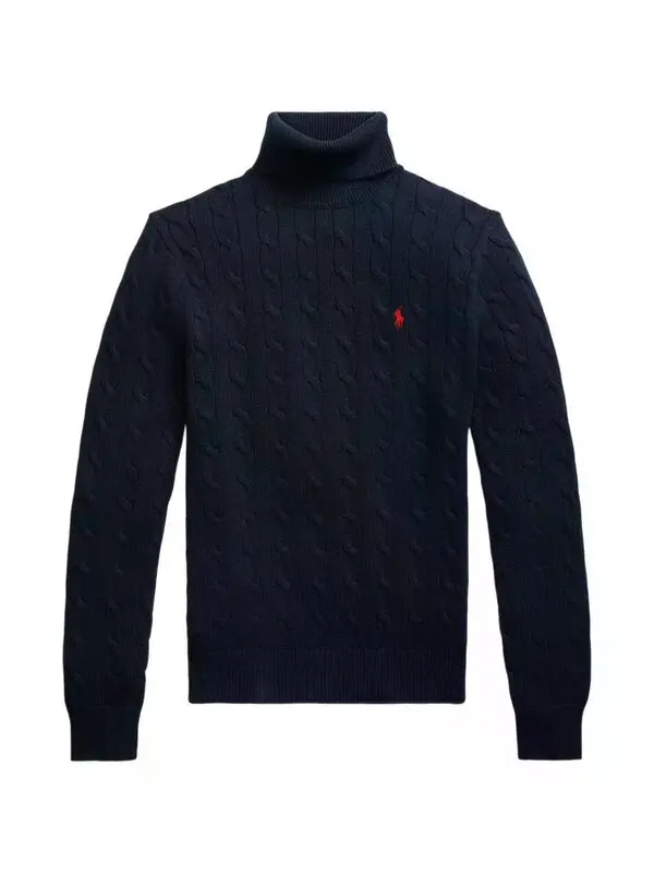 Polo Ralph Lauren Cable-knit Roll-neck Sweater