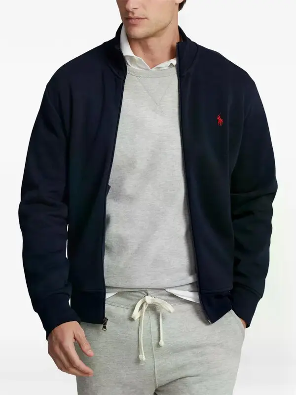 Polo Ralph Lauren Embroidered-logo Zip-up Sweatshirt