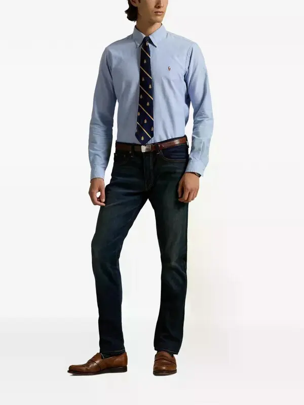 Polo Ralph Lauren Faded-effect Slim-fit Jeans - Blue