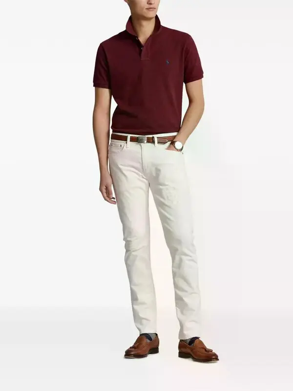 Polo Ralph Lauren Logo-embroidered Polo Shirt - Red
