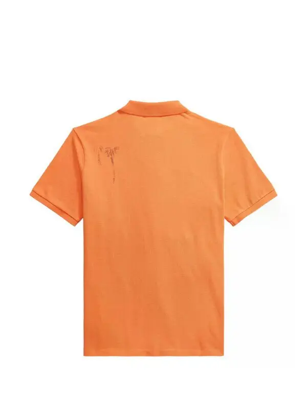 Polo Ralph Lauren Graphic-print Piqué Polo Shirt