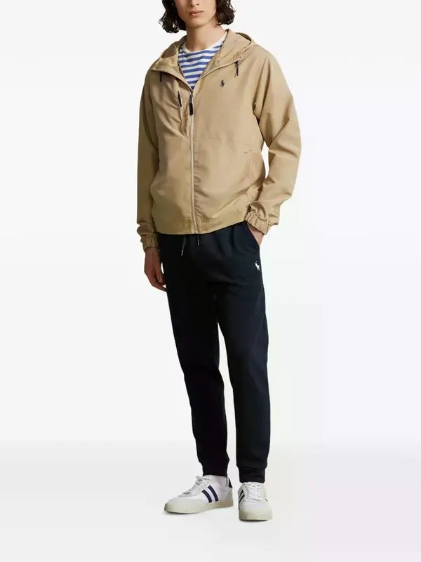 Polo Ralph Lauren Hooded Logo-embroidered Jacket