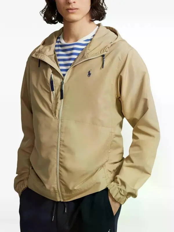 Polo Ralph Lauren Hooded Logo-embroidered Jacket