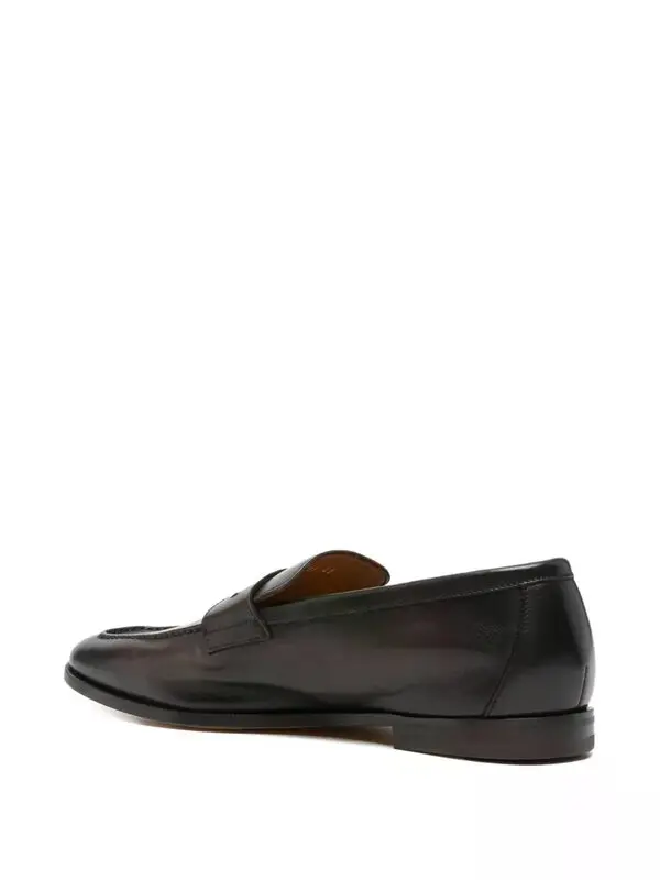 DOUCAL'S Penny Leather Loafers
