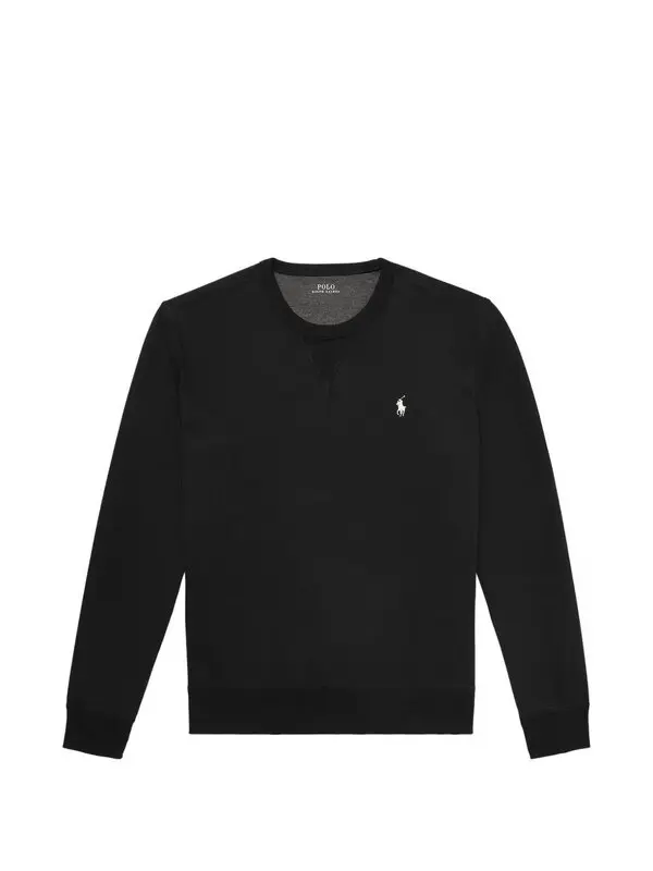 Polo Ralph Lauren Logo-embroidered Sweater - Black