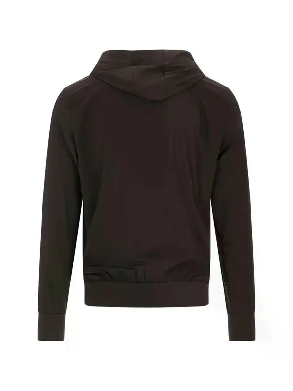 KIRED Zip-up Hooded Jacket - Brown