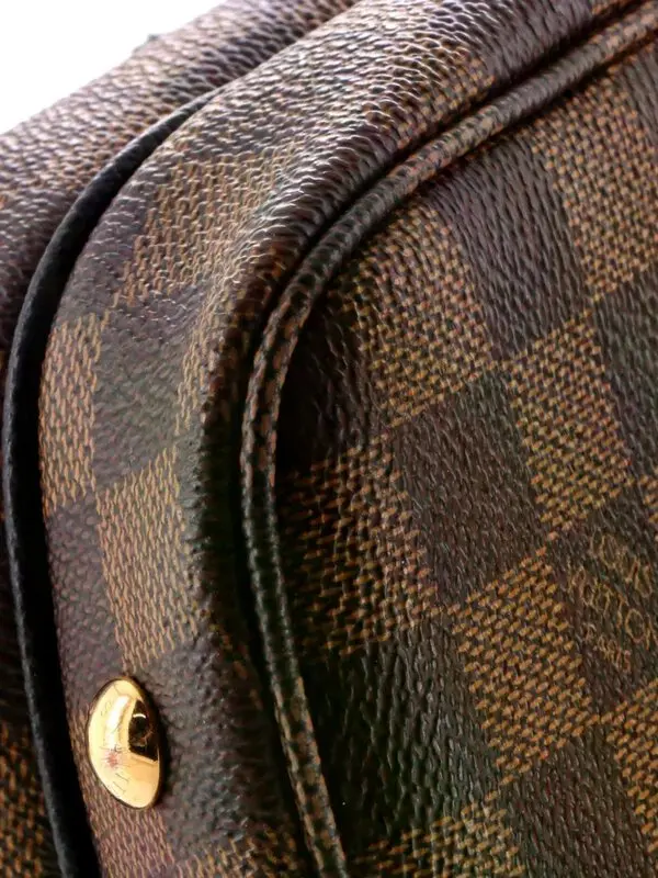 LOUIS VUITTON Clapton Handbag Damier And Leather Pm Crossbody Bag - Black