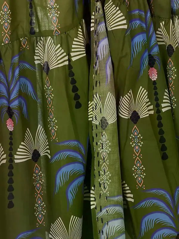 Anjuna Adele Maxi Skirt - Green