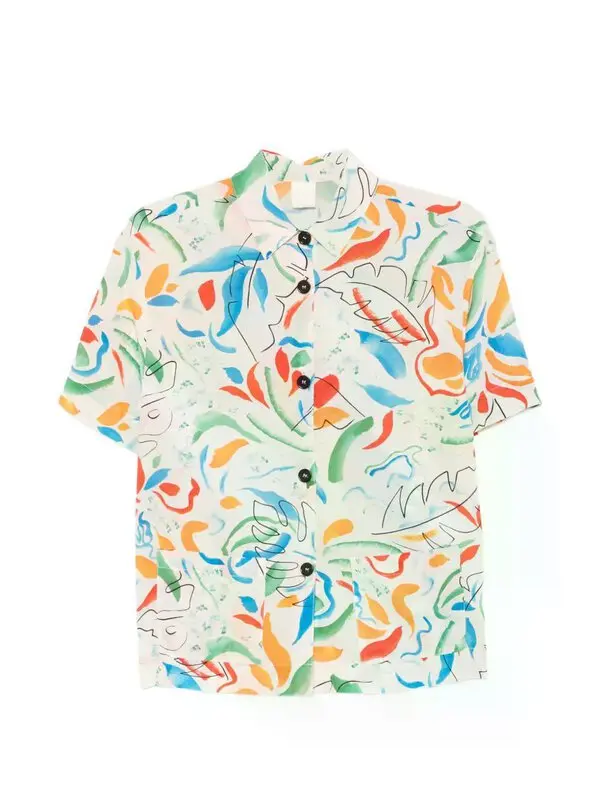 Aspesi Abstract-print Shirt