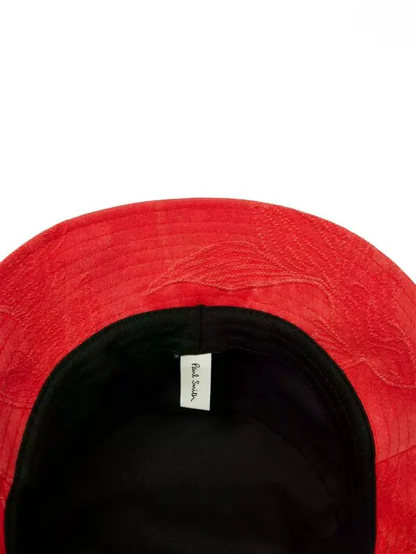 Paul Smith Floral-embroidered Bucket Hat