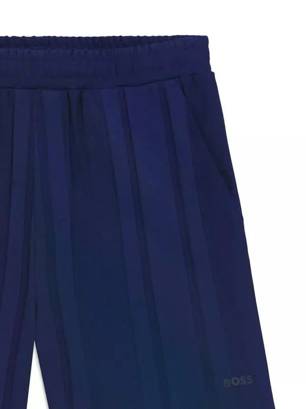 Hugo Boss Pleated Cotton Shorts