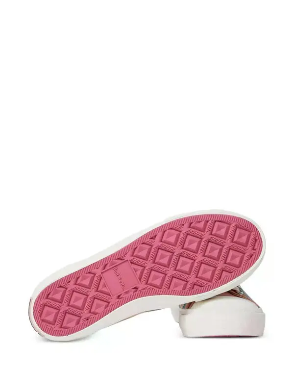 Paul Smith Marble Swirl Lace-up Sneakers - Pink