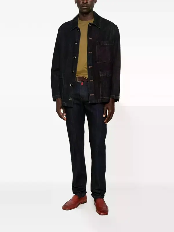 Zegna Round-neck Short-sleeve T-shirt