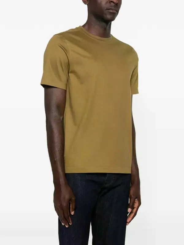 Zegna Round-neck Short-sleeve T-shirt