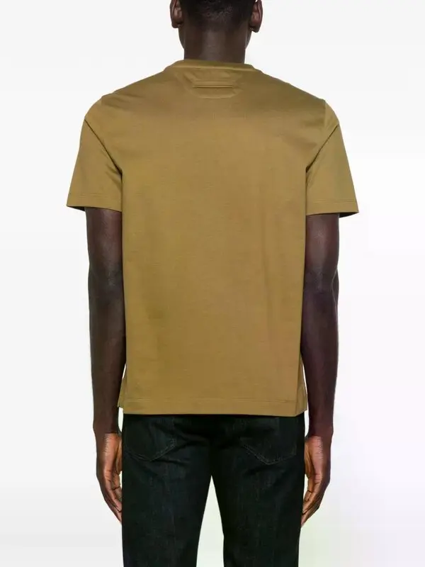 Zegna Round-neck Short-sleeve T-shirt