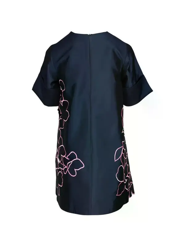 LOVEBIRDS Floral V-neck Mini Dress