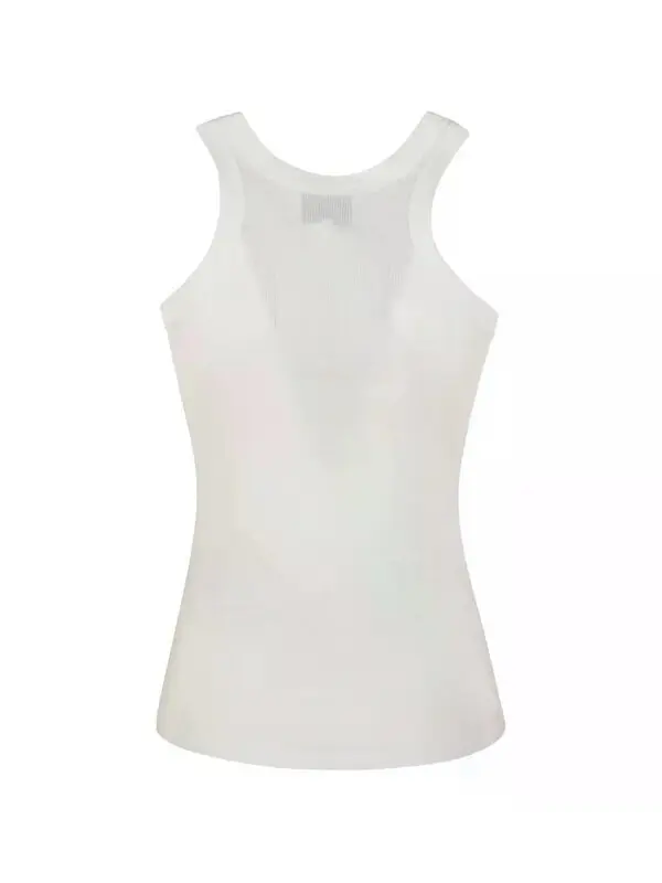 LOULOU Ribbed-knit Tank Top - Neutrals