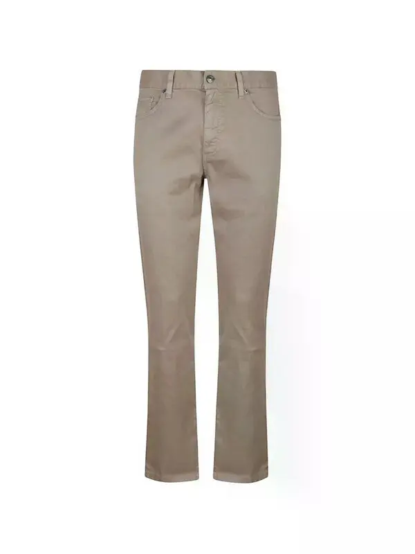 Zegna Stretch Linen-blend Trousers - Neutrals