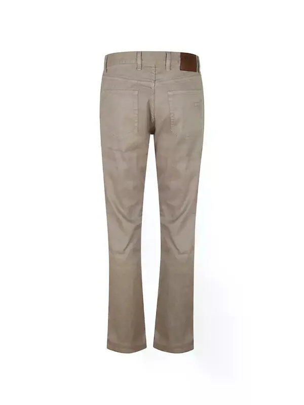 Zegna Stretch Linen-blend Trousers - Neutrals