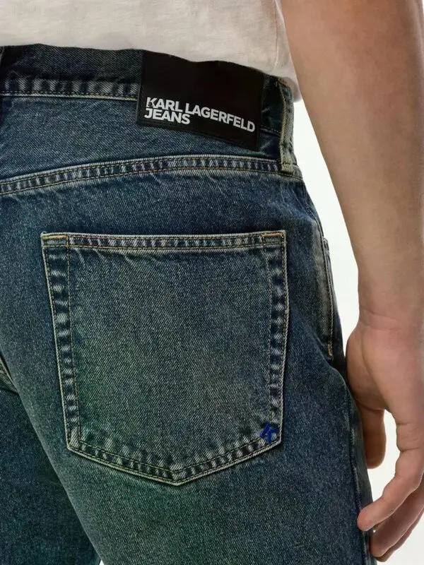 Karl Lagerfeld Tapered Jeans - Blue