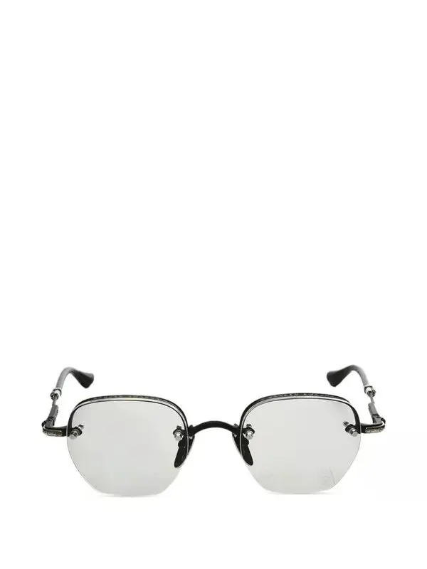 Chrome Hearts Geometric-frame Rimless Glasses