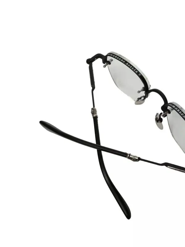 Chrome Hearts Geometric-frame Rimless Glasses