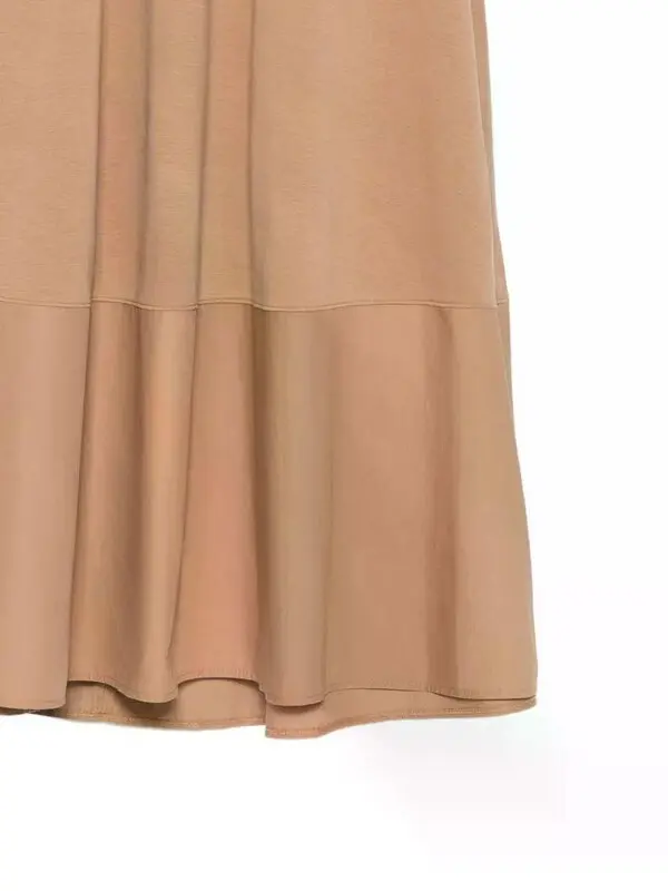 Max Mara Elasticated-waist Panelled Midi Skirt