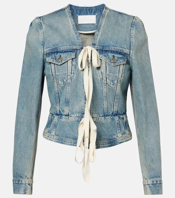 MAISON MARGIELA Denim Jacket - Blue