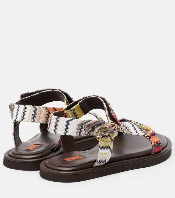 Missoni Minnie Zigzag Sandals