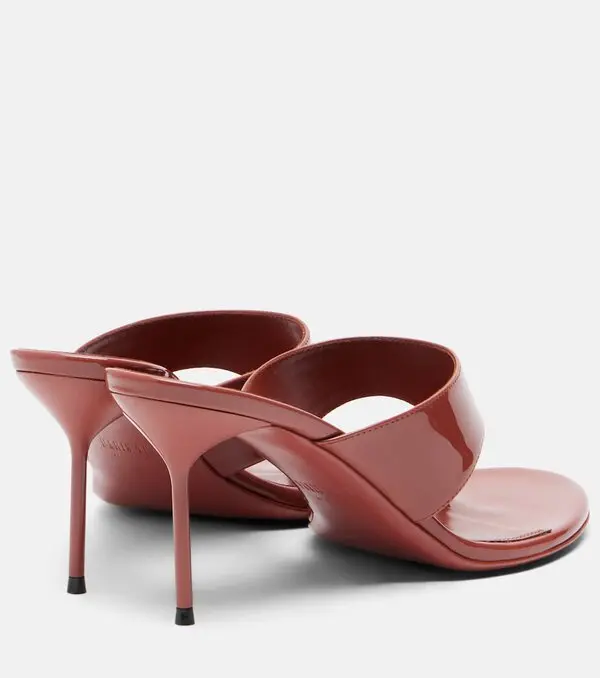 Paris Texas Lidia Patent Leather Thong Sandals - Pink
