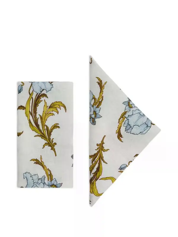 La DoubleJ Large Napkins Set Of 2 - White
