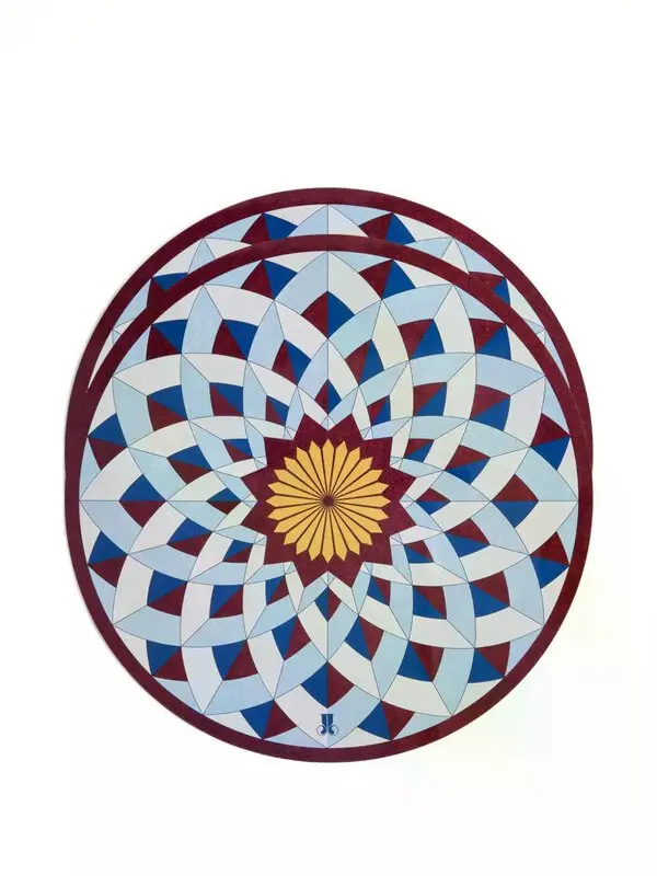 La DoubleJ Disk Placemats Set Of 2 - Blue