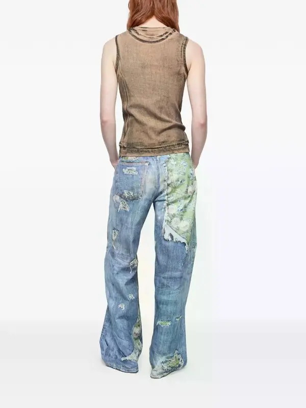 Acne Studios Logo-print Sleeveless Top