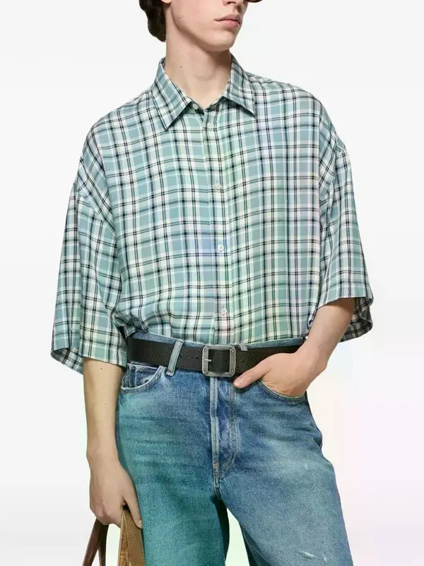 Acne Studios Checked Flannel Shirt