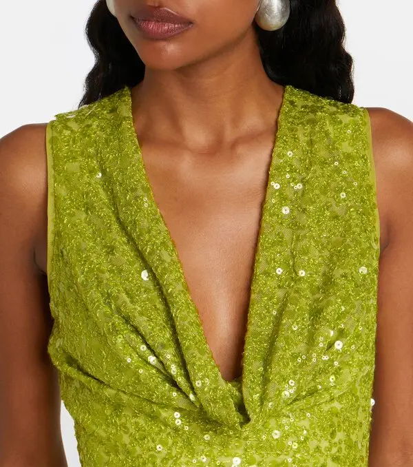 david koma green dress Emerald Green Sequins Sheath Homecoming Dresses, MH570 main image 1