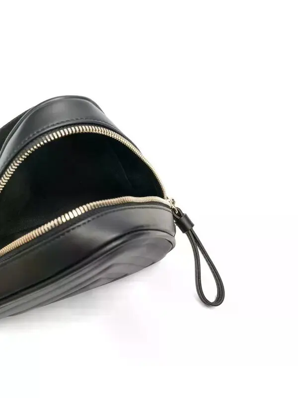 Iceberg Leather Triangle Belt Bag