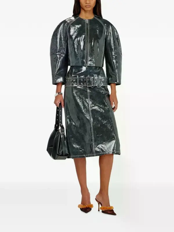 DIESEL® Zip-up Cropped Jacket