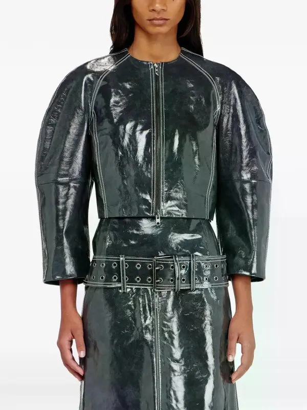 DIESEL® Zip-up Cropped Jacket