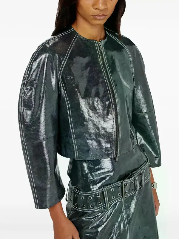 DIESEL® Zip-up Cropped Jacket