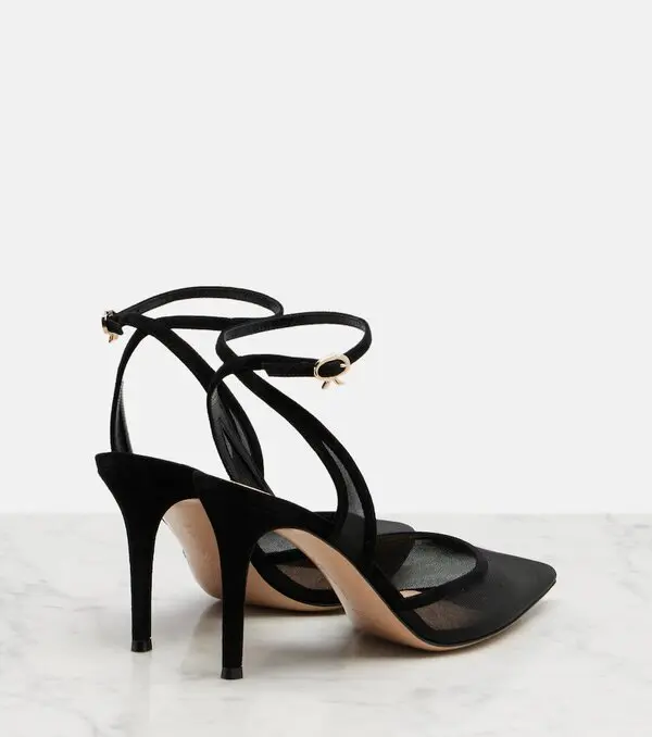 GIANVITO ROSSI Dorotea Slingback Pumps - Black