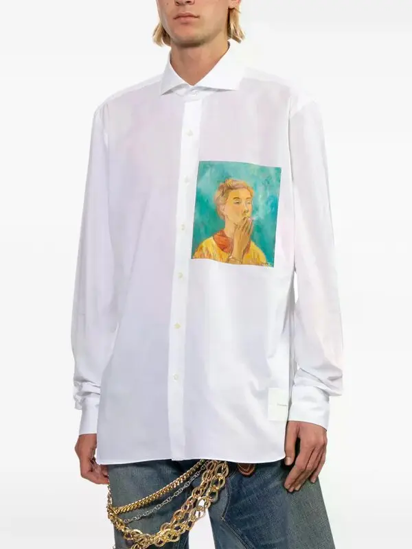 Junya Watanabe Tove Jansson Shirt - White