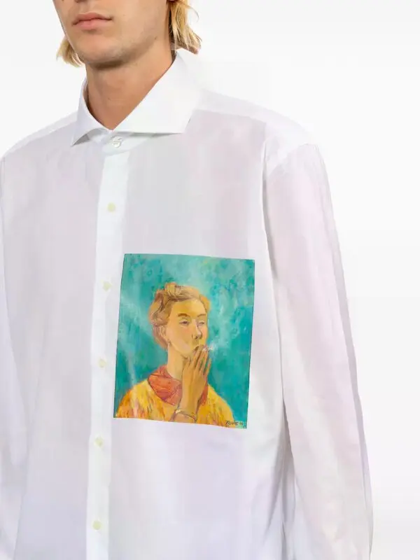 Junya Watanabe Tove Jansson Shirt - White