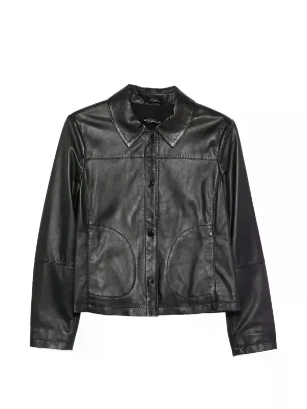 BETTY BARCLAY Leather Jacket