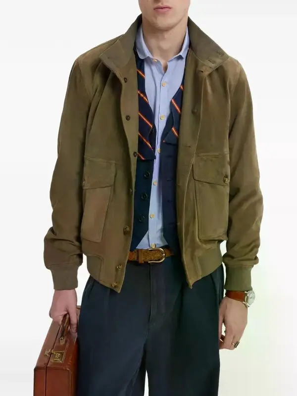 BARACUTA Suede Jacket